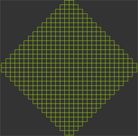 Aztec Diamond of Order 15